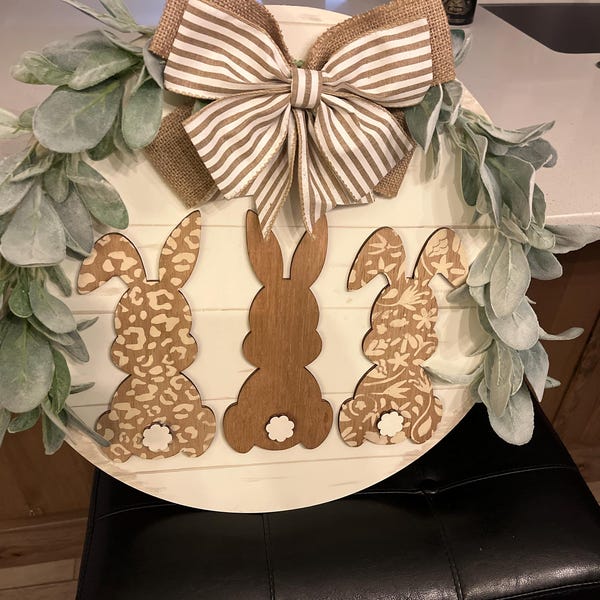 Rustic Door Hanger Farmhouse Door Sign - Etsy