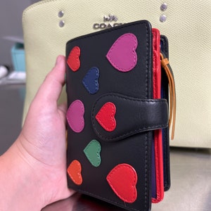 Colourful Purple Card Case for Women / Ladies Rainbow - Etsy