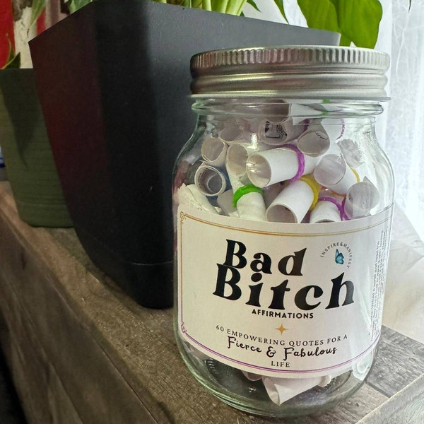 Positive Penguin Affirmation Jar - 50 Uplifting Messages to Empower ...