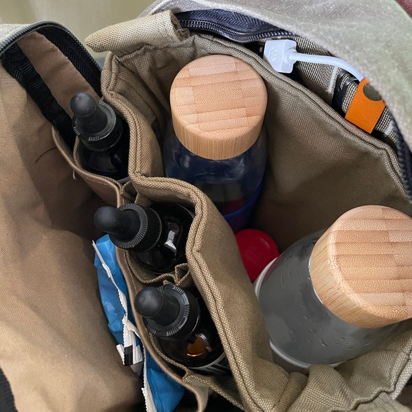 Zipper Pocket Daily Pouch, Travel Storage Pouch, Cable Pouch, Makeup ...