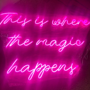 Cowboy Neon Sign/ Custom Neon Sign/ Neon Light Sign for Wall/ | Etsy