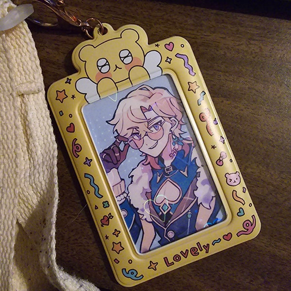 Dr.ratio Aventurine Honkai Star Rail HSR Holographic Heart Photocards ...