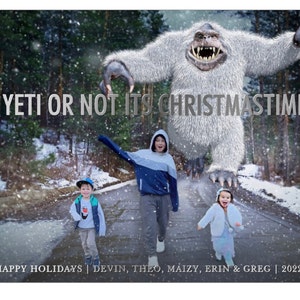 Yeti Digital Background, Premade Digital Background Yeti Inspired ...