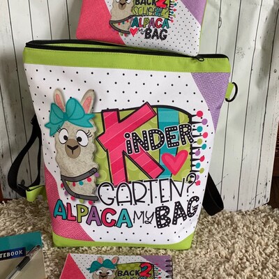 Back to School, Alpaca School Bundle, Preschool Pre-k to 6th Grade ...