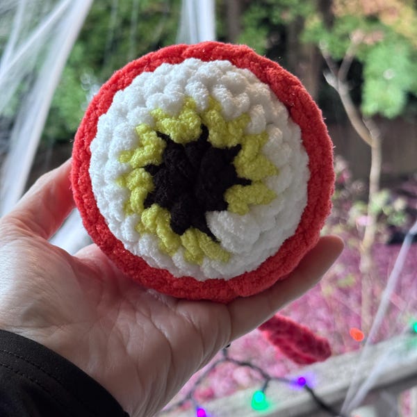 CROCHET PATTERN Tiny Silly Eyeball - Etsy