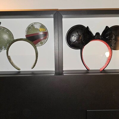 Disney Ears Glass Display, Minnie Ears Wall Holder, Disney Decor ...