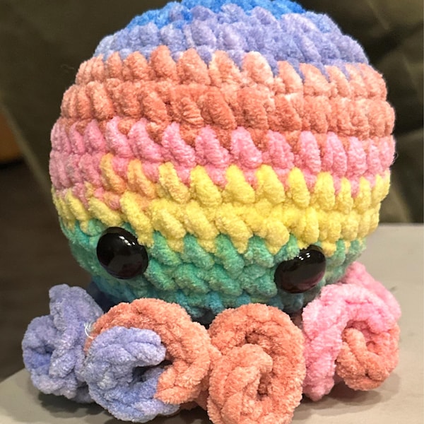 LOW SEW Memory Game Octopus Surprise, Amigurumi Crochet Pattern ...