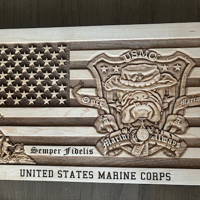 Digital Engraving File Fallen Soldier Honor 3D Illusion File for Wood ...