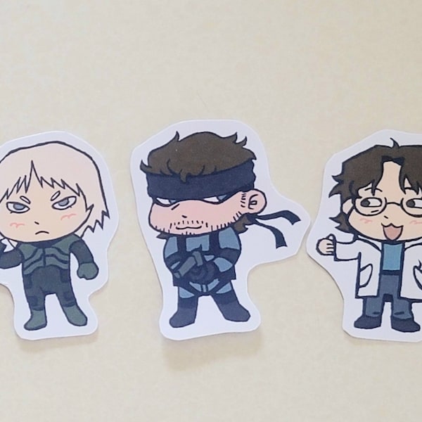 MGS Stickers 1 - Etsy
