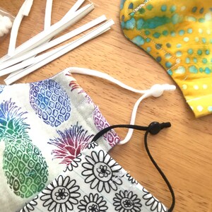 Cord Lock Mask Cord Adjusters. 17 Colors Silicone or PVC Cord Stopper ...