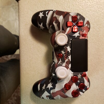 Sony Playstation 4 PS4 Dualshock 4 Custom USA US Flag - Etsy