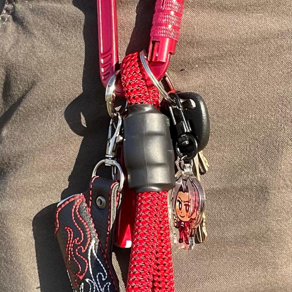 Climbing Rope Keychains and Lanyards - Handmade, Brand Name Climbing ...