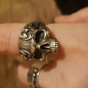 Koi Fish Sterling Silver Mens Ring, Japanese Fish Nature Inspired Ring ...