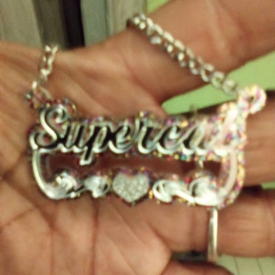 Personalized Character Name Necklace Cartoon Name Necklace - Etsy