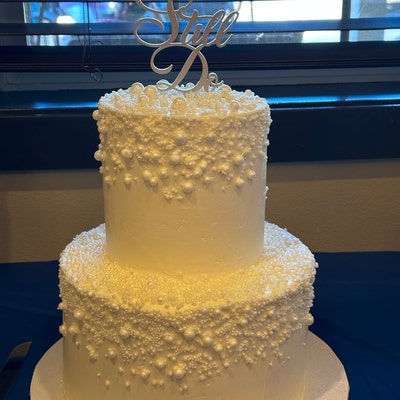 Cake Topper Girl Pink Gold Star Moon Rustic Wedding Cake - Etsy