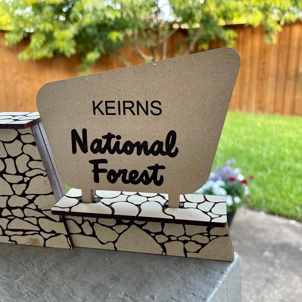National Forest Sign, Svg, Laser Cutting File, Desktop Sized - Etsy