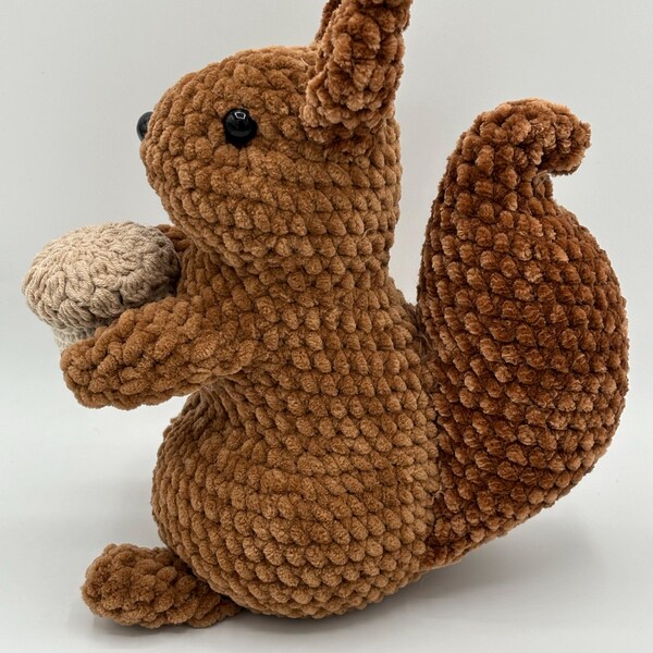Crochet Pattern Squirrel / Crochet PATTERN Plush Toy / Amigurumi Stuff ...