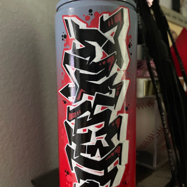 Custom Graffiti Spray Paint Can Name Letters Personalized Street Art ...