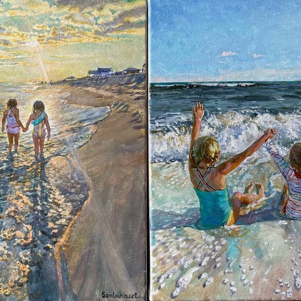 Custom Oil Portrait, Custom Oil Painting Portrait, Personal Portrait ...