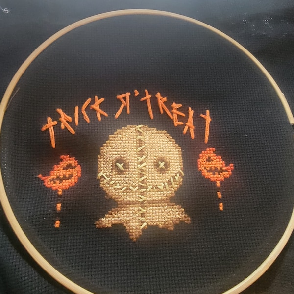 Trick or Treat Samuel - Halloween - Cross Stitch Pattern - Horror ...