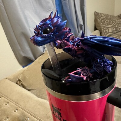 Lunar Wing Dragon Straw Topper Stanley 30 Oz or 40oz Straw Topper Fits ...