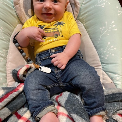 Duck Call Pacifier Clip, Duck Call Paci Clip, Paci Clip for Little ...