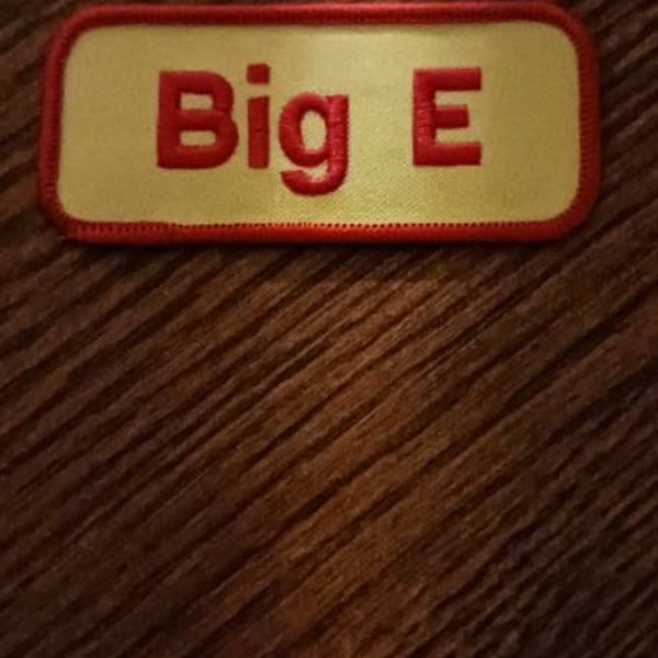 Embroidered Custom Iron-on Rectangle Name Patch - Etsy