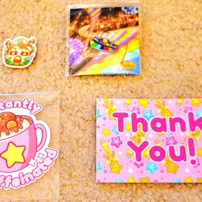 Magical Girl Fantasy Sticker Pack Cute Magical Laptop Stickers Cute ...