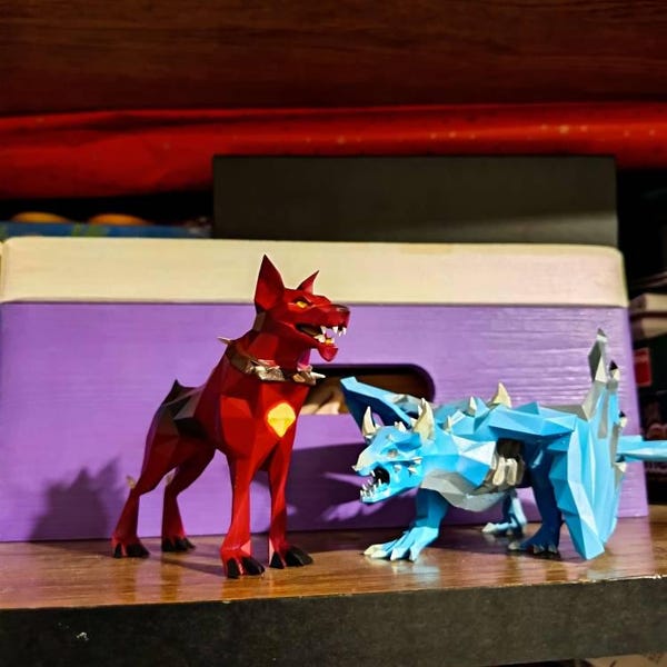 Callisto Resin Figure Osrs, Wilderness Boss Collectible, Hand-painted ...