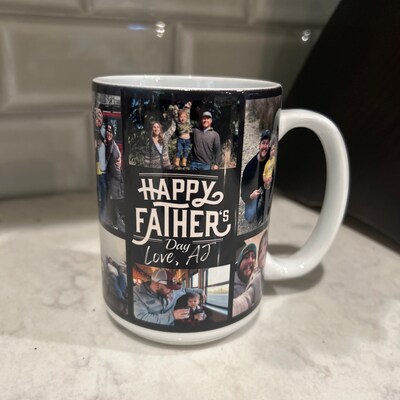 Picture Mug for DAD Personalized Photo Mug for Dad Custom - Etsy