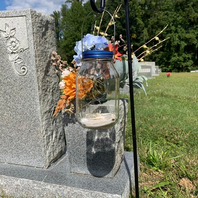 LIGHTHOUSE Grave Decoration, Personlized Cemetery Decoration, Grave ...