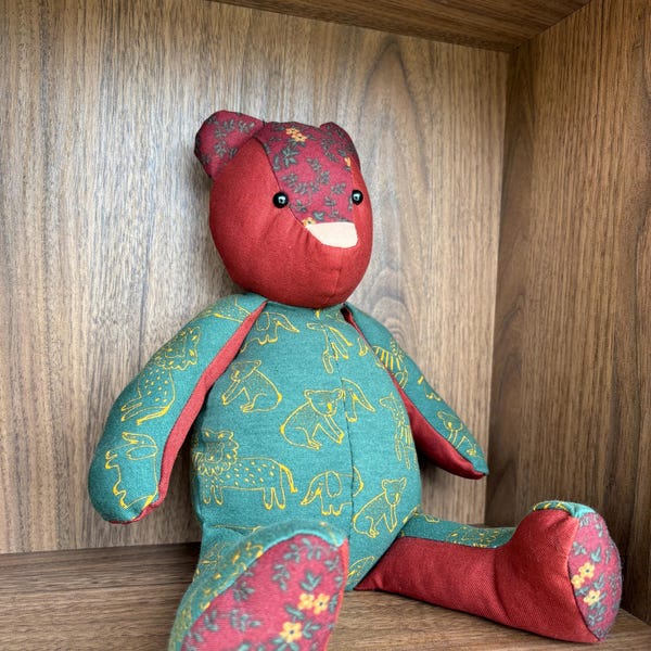 Memory Bear Pattern + Sewing Tutorial MEGA BUNDLE 6 Sizes - Etsy