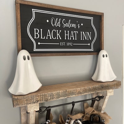 Hocus Pocus Co. Sign, Witches Wanted Apply Within, 3D, Farmhouse Sign ...