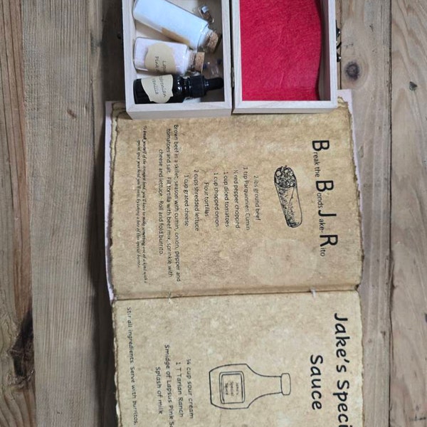 Just Add Magic Cookbook and Spice Box - Etsy