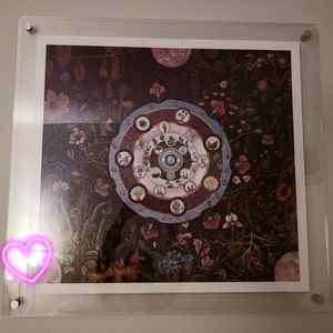 Montage Collage Multi Photo Picture Floating Acrylic Frame - Etsy