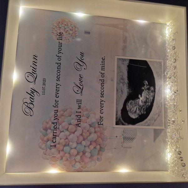 Infant Memorial Frame, Infant Loss, Baby Loss Frame, Baby Loss Keepsake ...