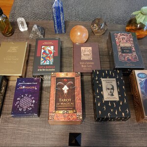 Kabbalistic Tarot 5781 Deck, Unique Illustrated Occult Cards for Tarot ...