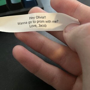 Prom Promposal Fortune Cookies - Etsy