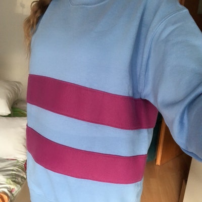 Frisk Shirt, Undertale Shirt, Frisk Sweatshirt, Costume, Cosplay Shirt ...