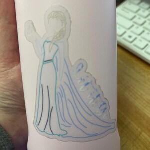 Millennium Falcon Clear Sticker Star Wars Sticker Disney Sticker Star ...