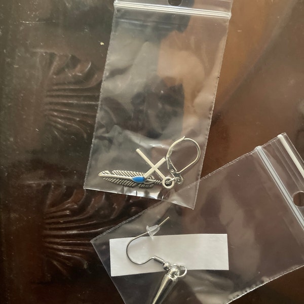 One Spike Dangle Spike for Men Short Spike Dangle Long Spike Dangle ...