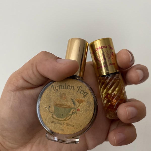 LONDON FOG PERFUME With Essential Oils, Real Black Tea, Lavender and ...