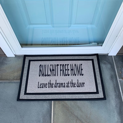 Office Theme Doormat Customized Doormat Doormat Custom Doormat Welcome ...