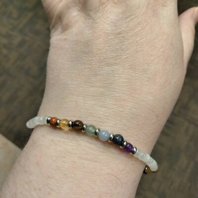 Amethyst & Aquamarine 'cleansing' Bracelet - Etsy