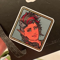 Totk Zelda Art Nouveau Waterproof Vinyl Sticker the Legend of Zelda ...