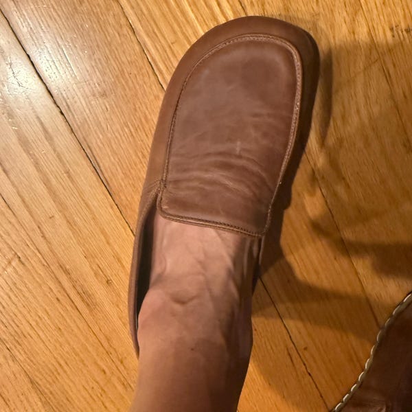 Mens Antique Brown Grounding Shoes, Barefoot Shoes Mens, Groudning ...
