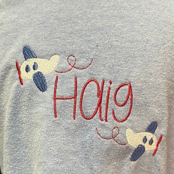 Airplanes With Tails Mini Fill Embroidery Monogram Frame Machine ...