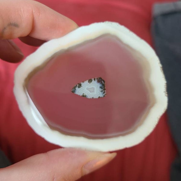 Teardrop Druzy Geode Necklace Natural Geode Jewelry Druzy Pendant ...