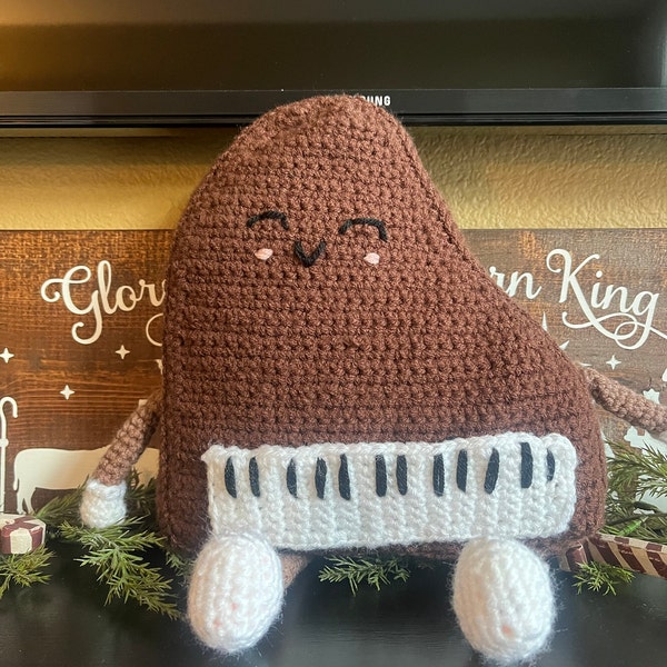 Perry the Piano Crochet Pattern - Etsy
