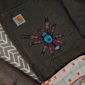 Army Green Oleander Hawk Moth Daphnis Nerii Iron on Patch Insect Patch ...